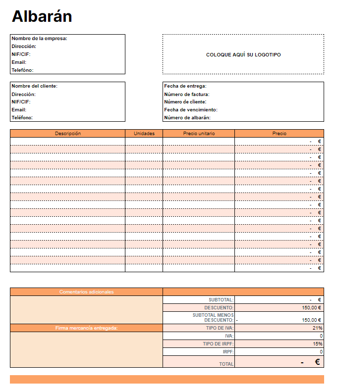Albarán: qué es, para qué sirve y cómo hacerlo - STEL Order